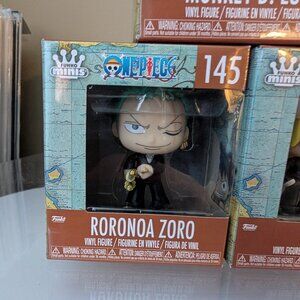 Funko | Toys | Lot Of One Piece Funko Minis Luffy Zoro Sanji New | Poshmark